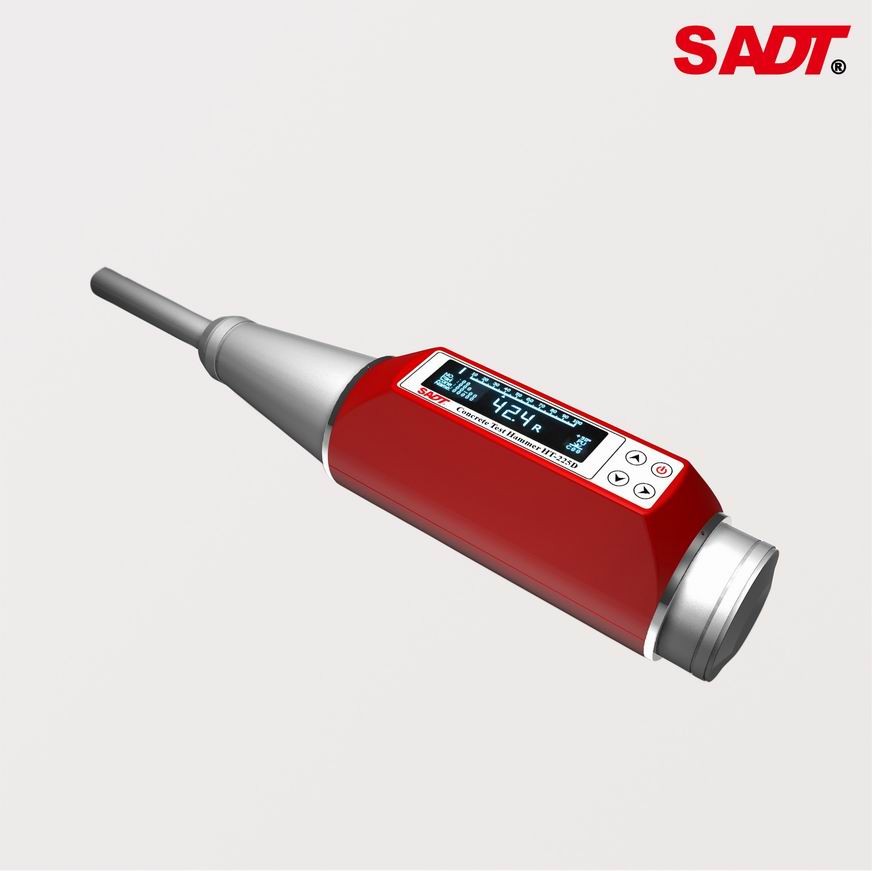 HT-225D Integrated Digital Concrete Test Hammer OLED Display with ...