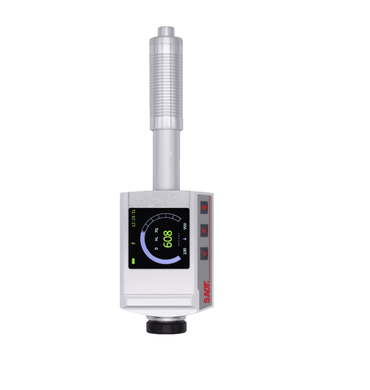 Metal Housing Portable Leeb Hardness Tester With Oled High Contrast ...